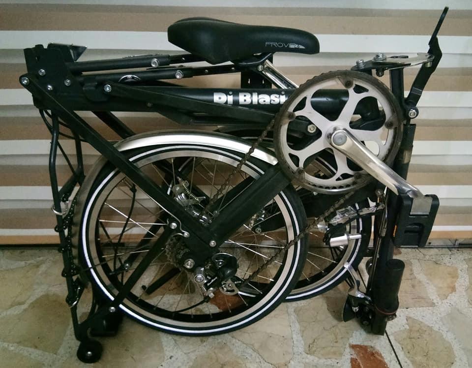 For Sale RARE COLLECTIBLE DIBLASI R22 FOLDING BIKE from Italy, Sports ...