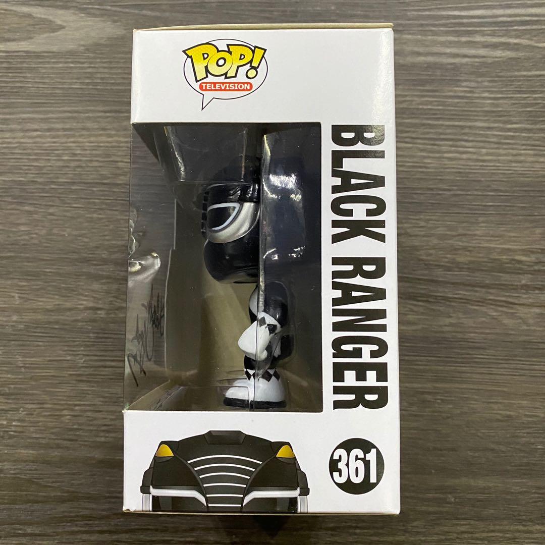 Funko Pop #361: Mighty Morphin Power Rangers - Black Ranger (Double ...
