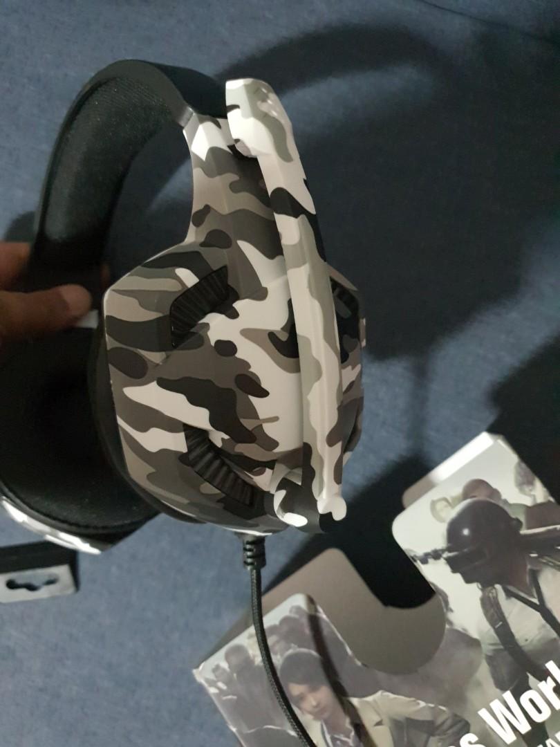 Gaming Headset ARMY-98 Camo, Audio, Headphones & Headsets on Carousell