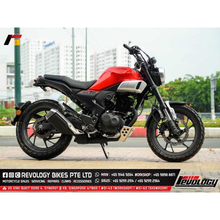 HONDA CB190 CB190TR RED NEW CB190TR, Motorcycles, Motorcycles for Sale, Class 2B on Carousell