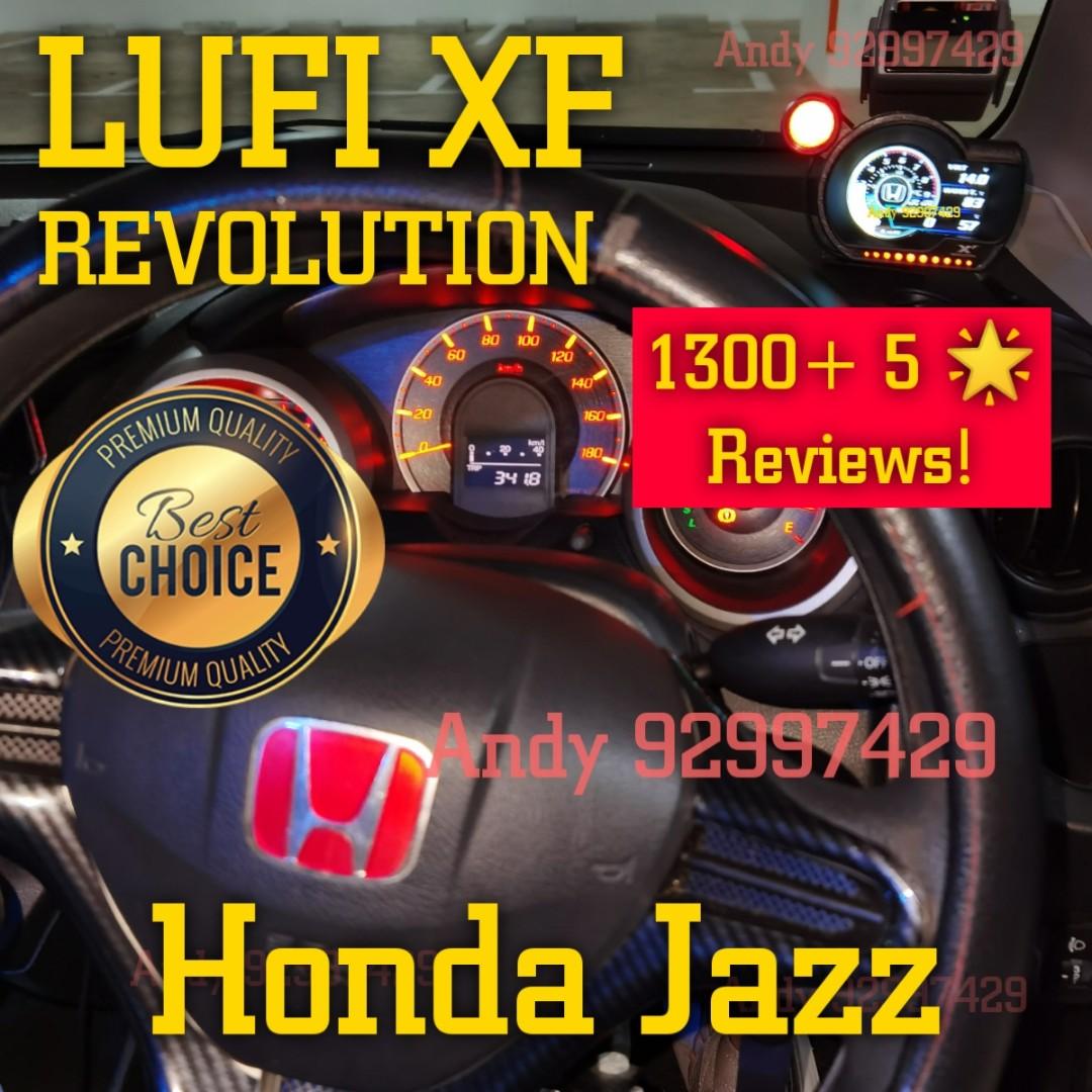 Honda Jazz Lufi XF Revolution OBD OBD2 Display Gauge #lufi #magician # ...