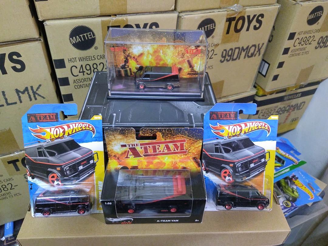 Hot Wheels A-Team Complete Set, Hobbies & Toys, Toys & Games on Carousell