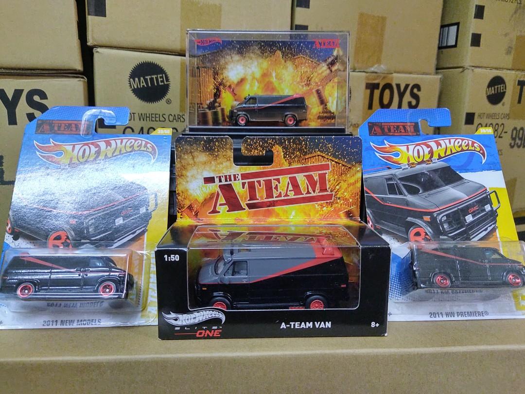 Hot Wheels A-Team Complete Set, Hobbies & Toys, Toys & Games on Carousell