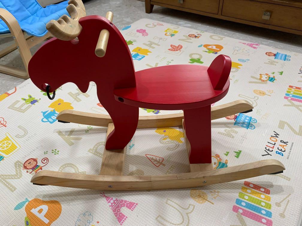 IKEA rocking moose / horse, Babies & Kids, Baby Nursery & Kids ...