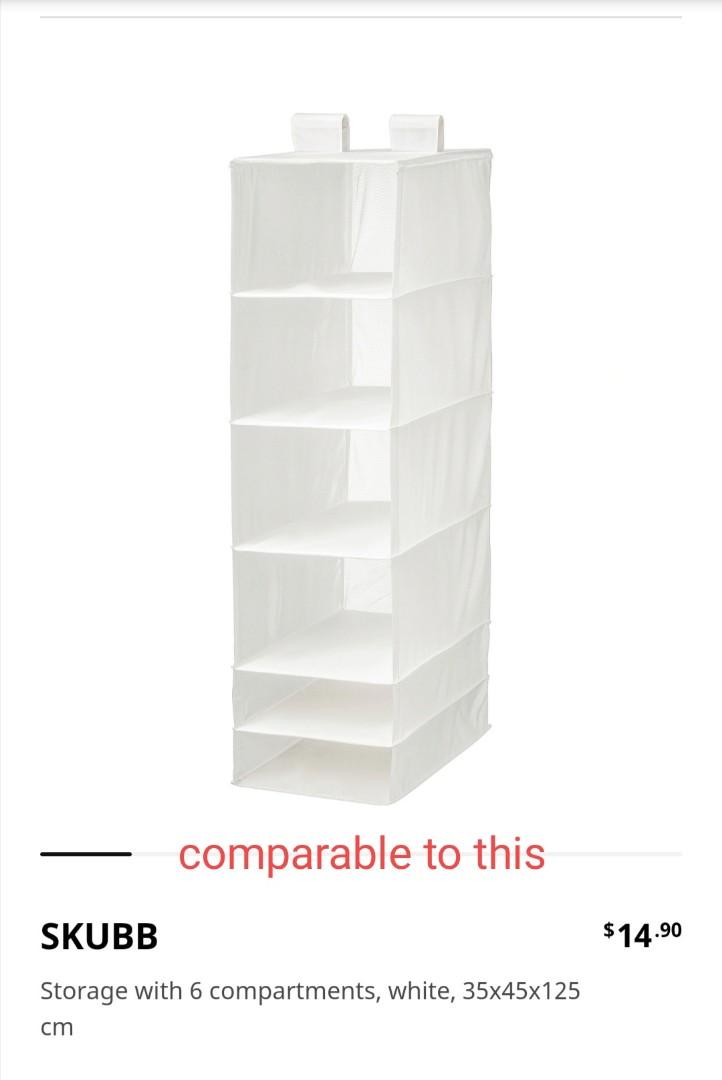 Ikea SKUBB Storage with 9 compartments, Furniture & Home Living, Home ...