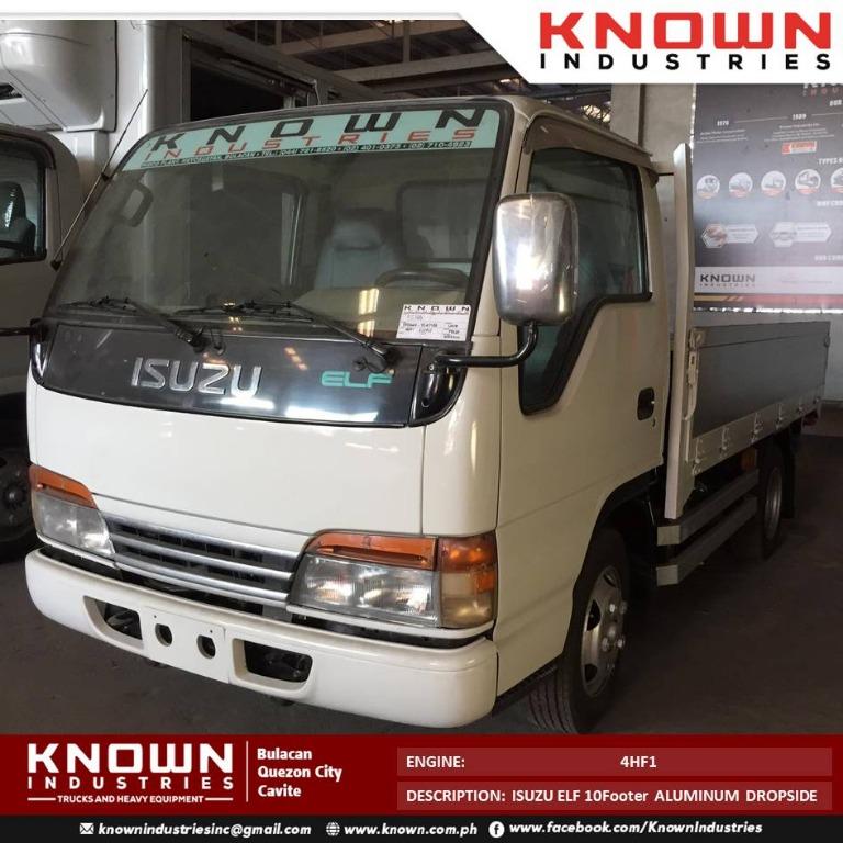 ISUZU ELF DROPSIDE TRUCK 🚚 4HF1 - 6W 🚚, Special Vehicles, Heavy ...