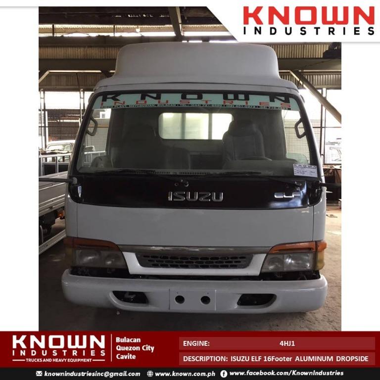 ISUZU ELF NPR 16FT. ALUMINUM DROPSIDE 🚚 4HJ1 ENGINE, Special Vehicles ...