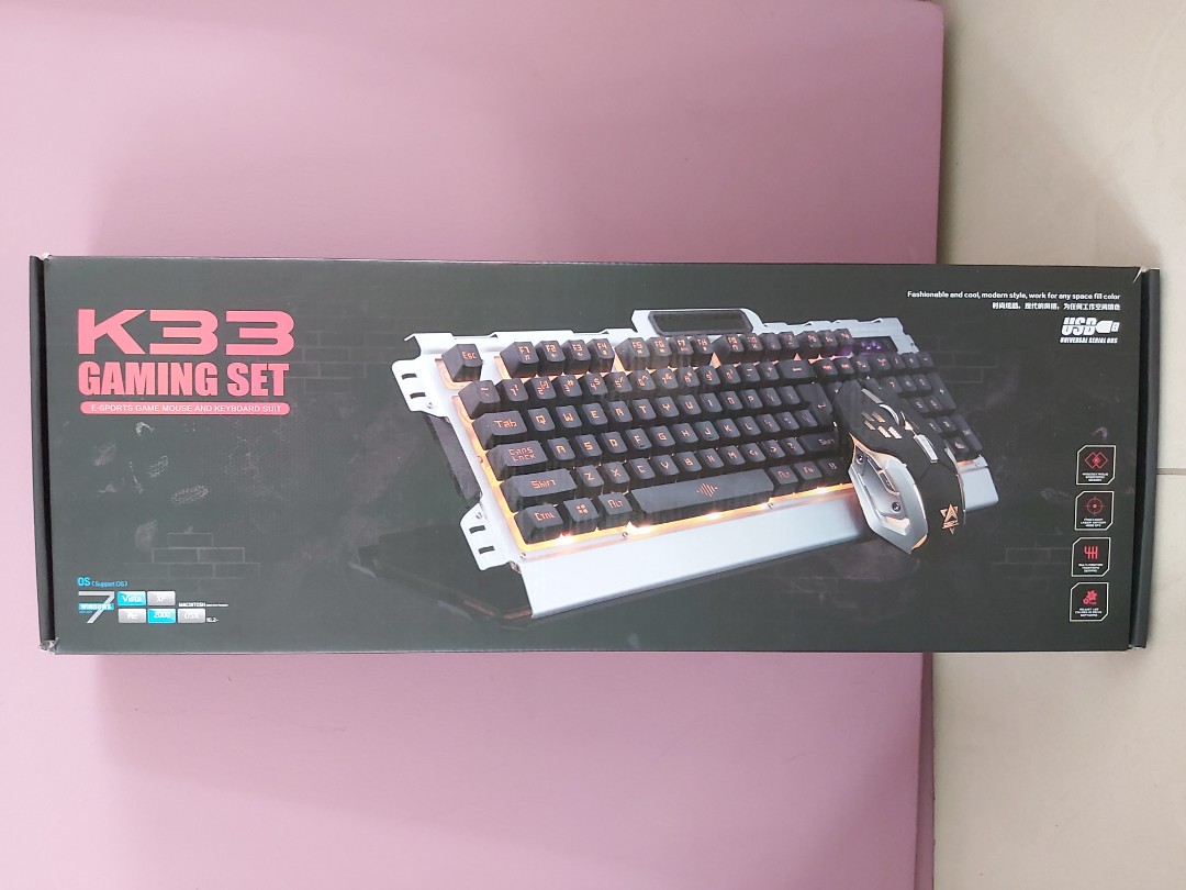 K33 Gaming Set, Computers & Tech, Parts & Accessories, Computer Parts ...