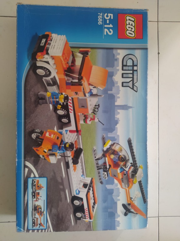 LEGO City 7686 Helicopter Transporter, Hobbies & Toys, Toys & Games on ...