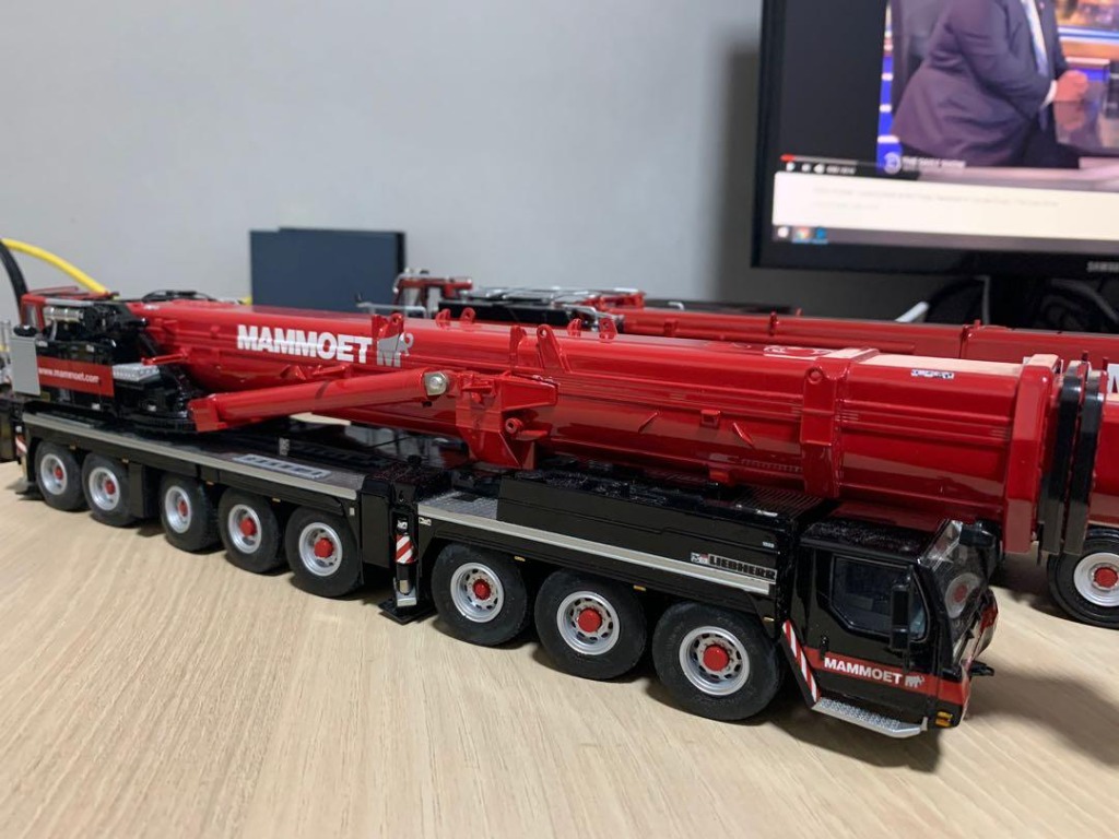 (Final sale) Limited Edition Mammoet Liebherr LTM 1500-8.1 (Outrigger ...