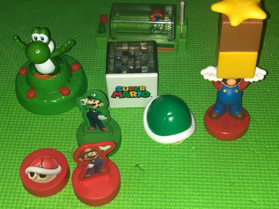 Mario Set - Mcdo Happy Meal Toys, Hobbies & Toys, Toys & Games on Carousell