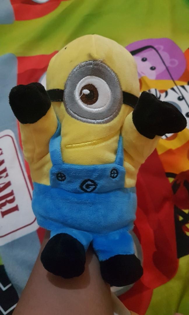 Minion Hand Puppet, Babies & Kids, Infant Playtime on Carousell