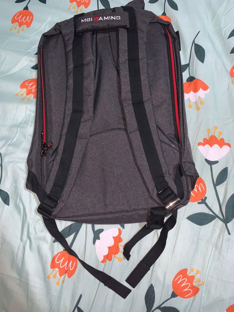MSI Gaming Series Air Backpack 15.6” 17” Original (Grey), Men's Fashion ...