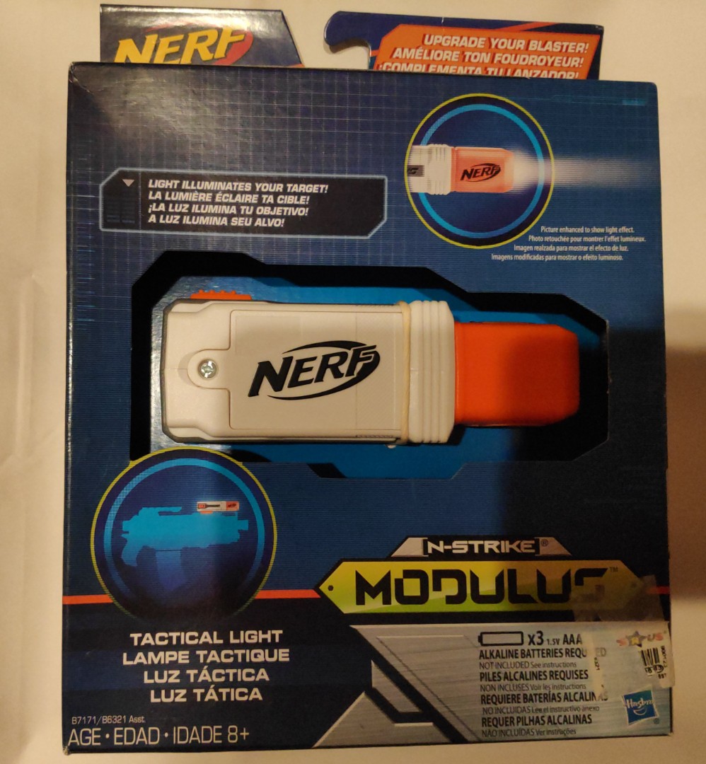 Nerf Tactical Light, Hobbies & Toys, Toys & Games on Carousell