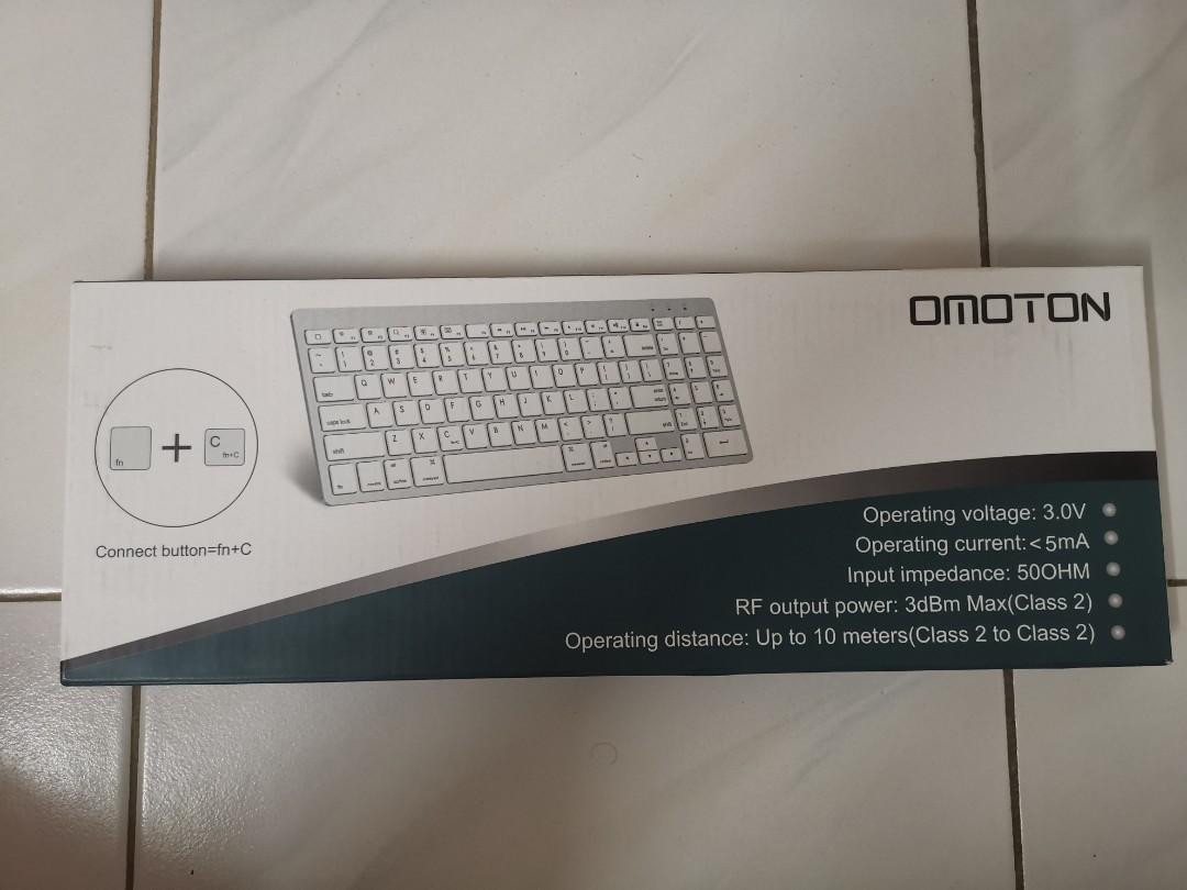 OMOTON Wireless Keyboard, Computers & Tech, Parts & Accessories ...