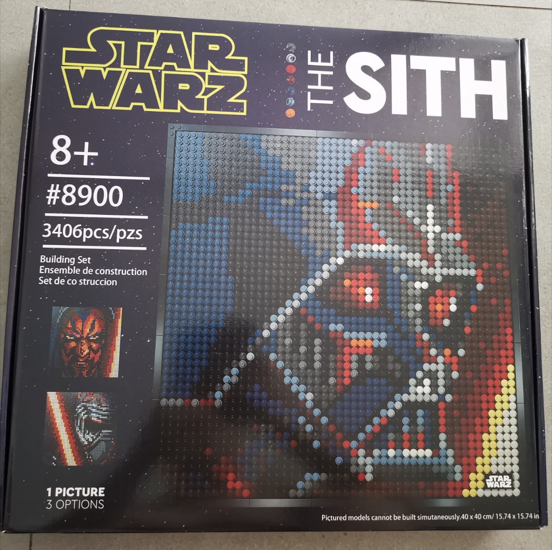 *On Sales* Pixel Art Star Wars The Sith Toy Blocks, Hobbies & Toys ...