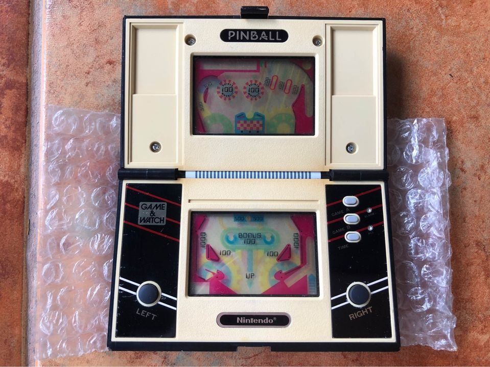 Original Nintendo Game & Watch (Pinball), Video Gaming, Video Game ...