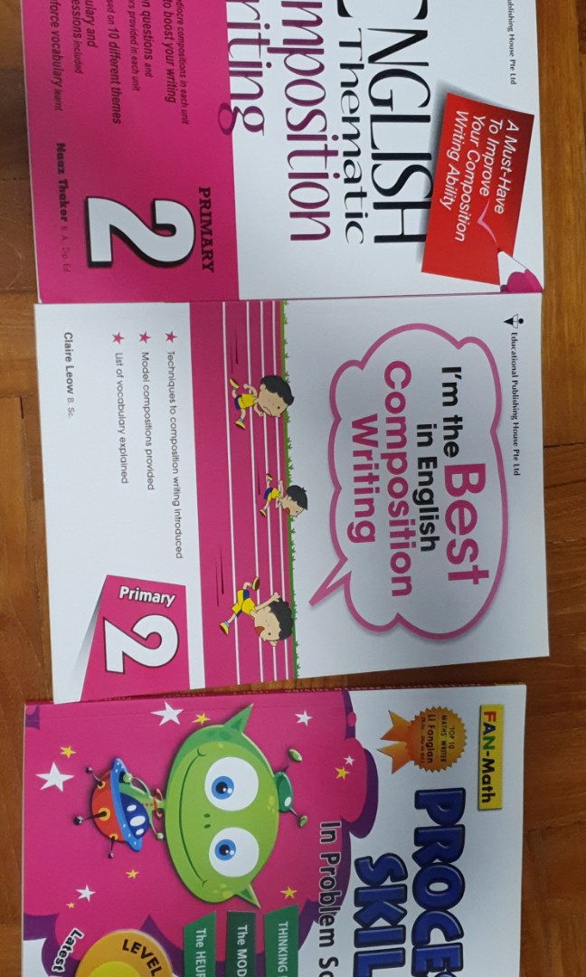 P2 English and Maths assessment books, Hobbies & Toys, Books ...