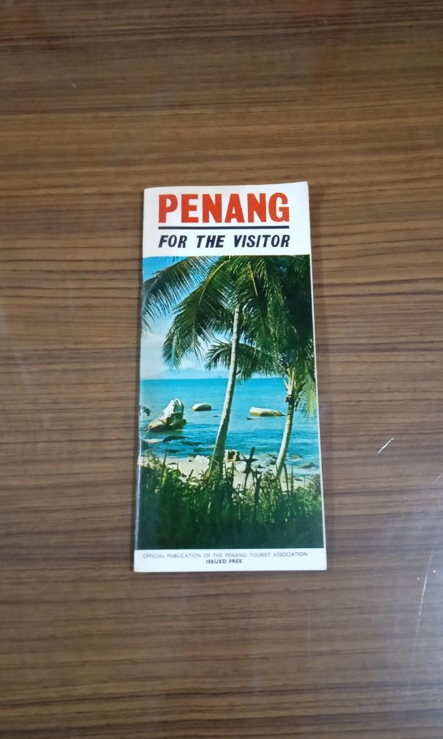 1968 map Penang Tourist Guide, Hobbies & Toys, Collectibles ...