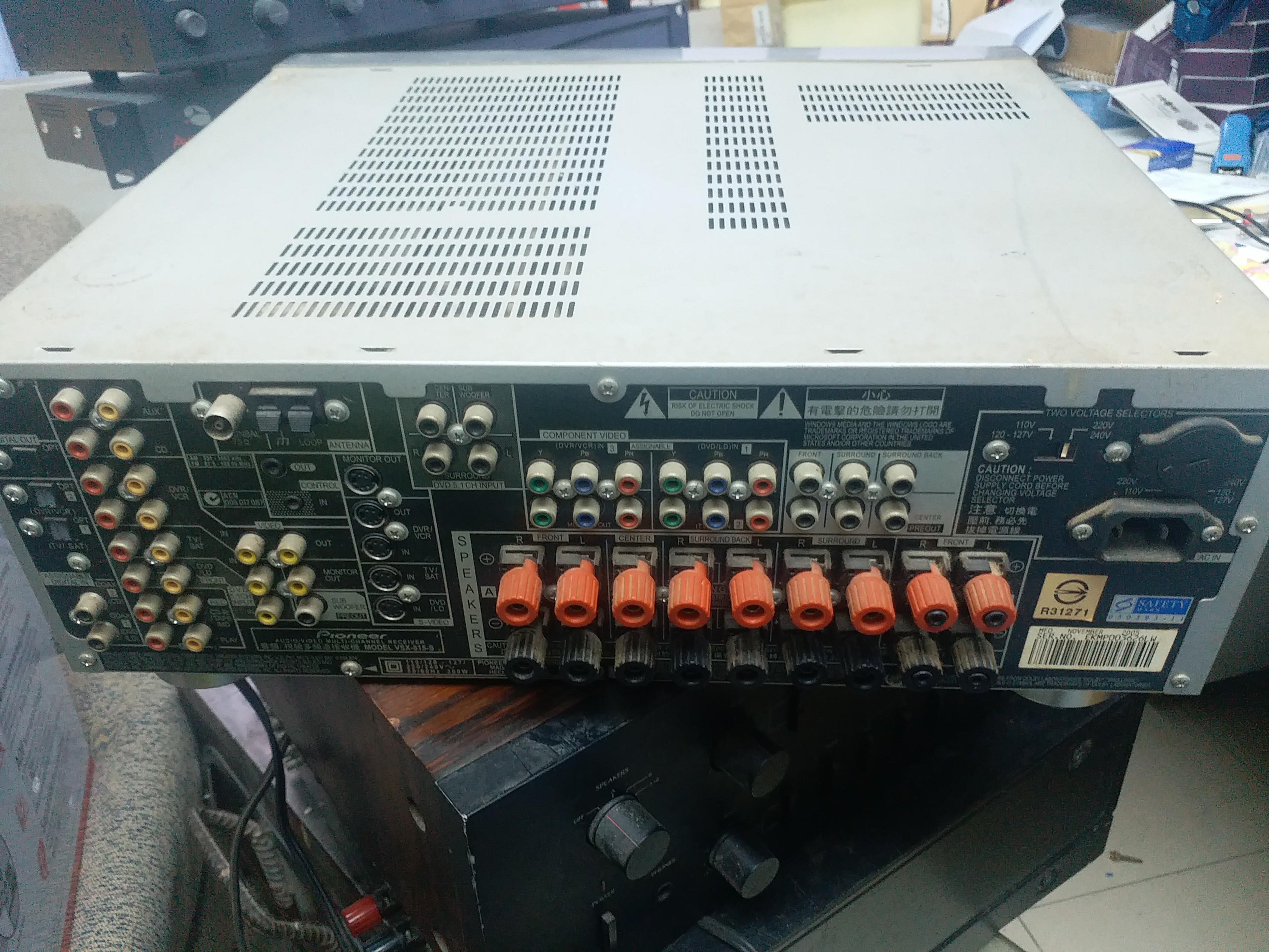 pioneer vsx-815, 興趣及遊戲, 音樂、樂器 & 配件, 音樂與媒體 - CD 及 DVD - Carousell