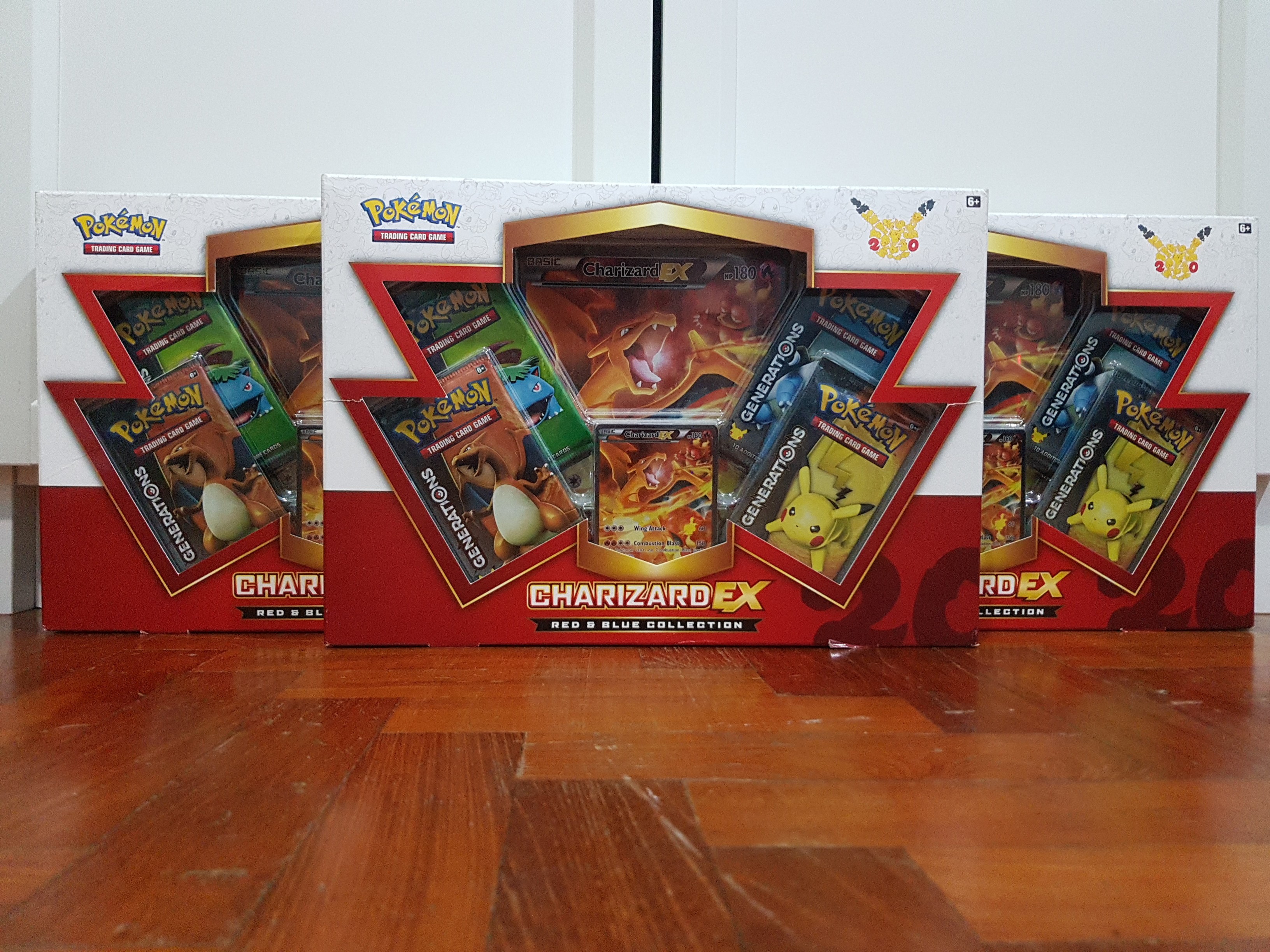 Pokemon Cards Charizard EX Red & Blue Generations Box, Hobbies & Toys ...