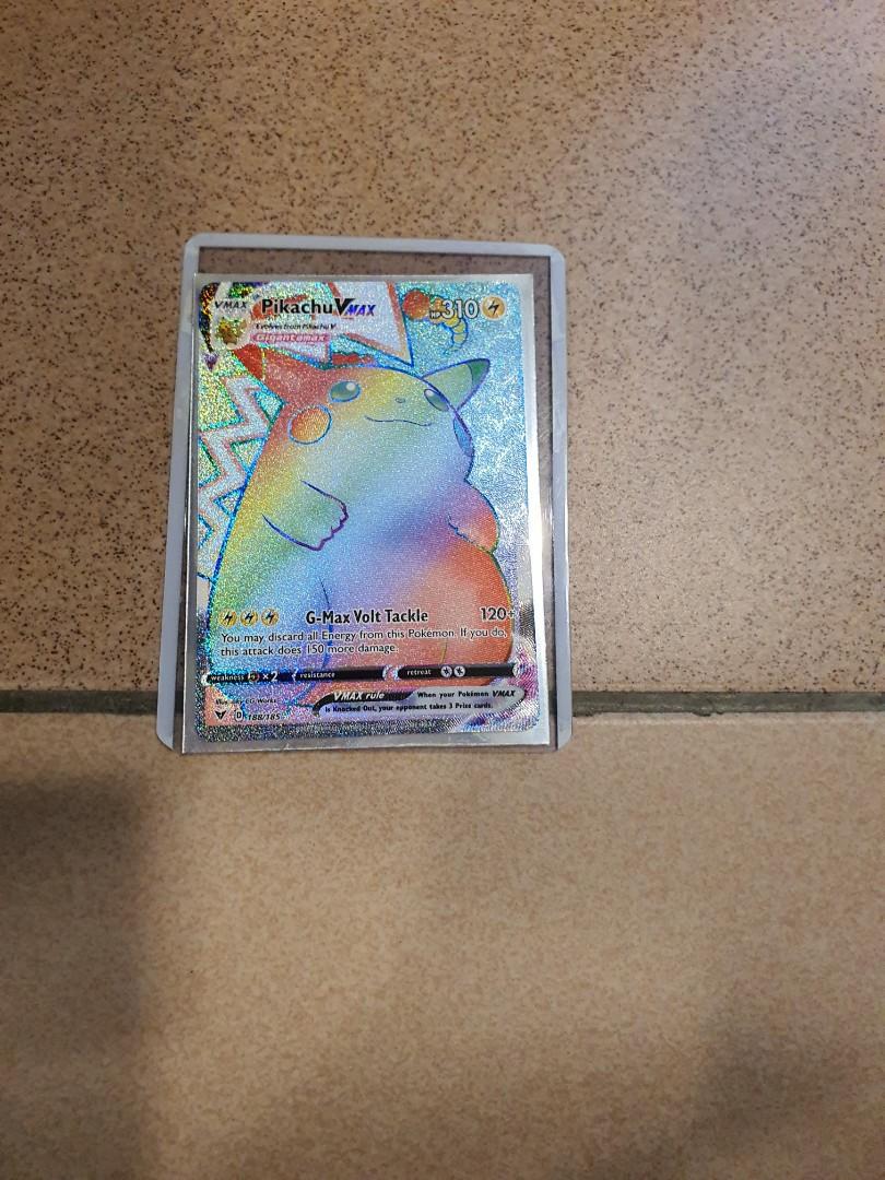 Pokemon pikachu vmax hyper rare, Hobbies & Toys, Toys & Games on Carousell