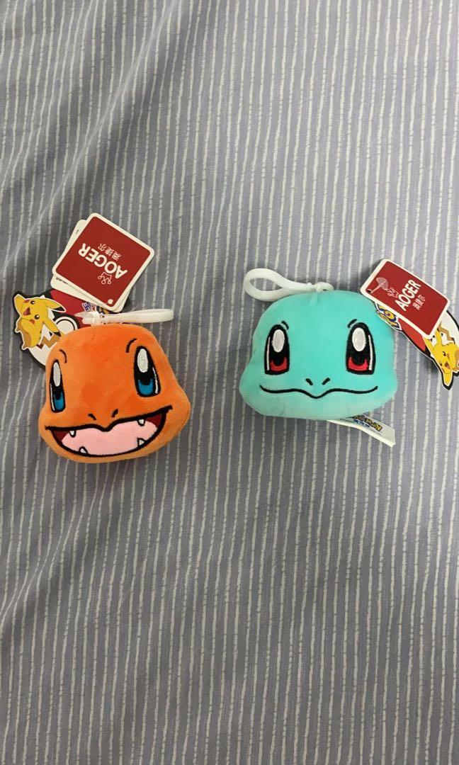 Pokemon soft keychains, Hobbies & Toys, Toys & Games on Carousell