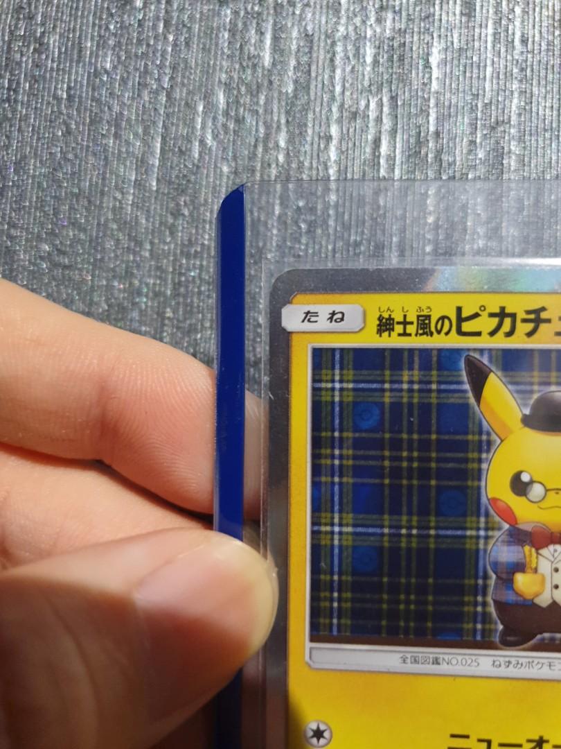 Pokemon TCG JP Gentleman Pikachu Promo Card, Hobbies & Toys, Toys ...