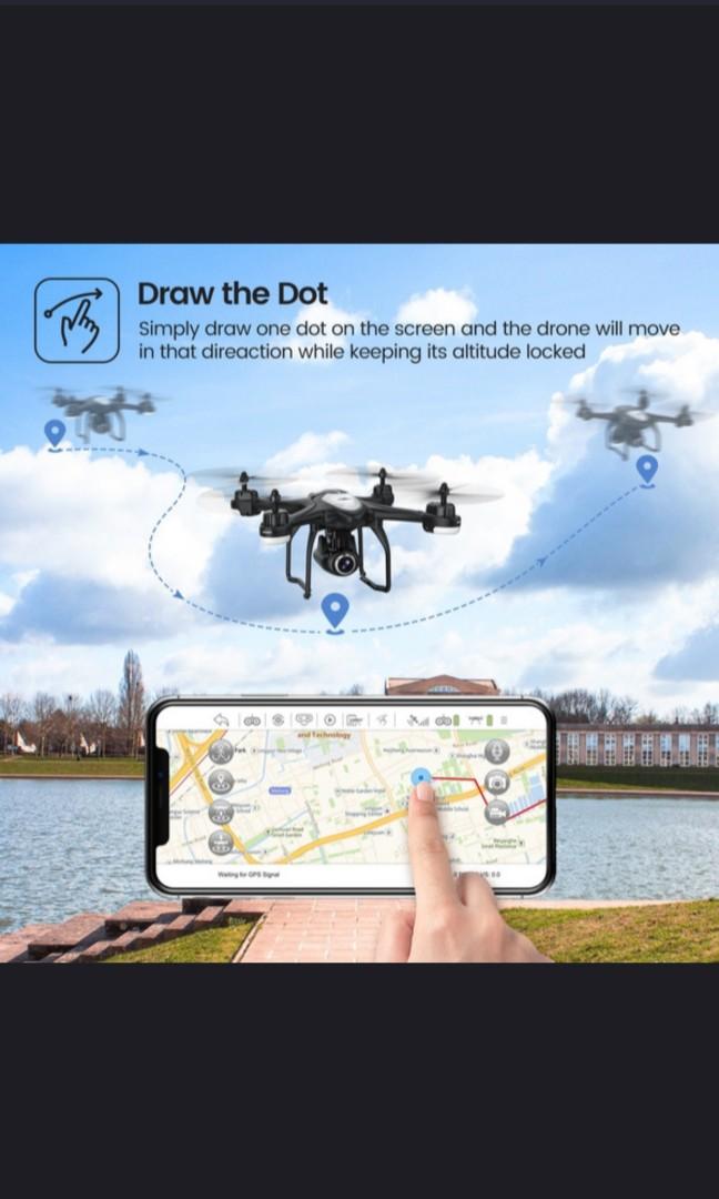 POTENSIC T18 drone, Photography, Drones on Carousell