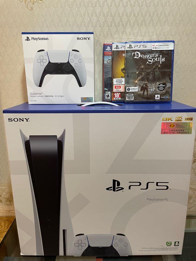 Ps5 Disk Version Bnib Local Set Video Gaming Video Game Consoles