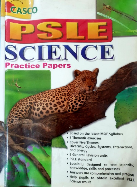 PSLE Science Practice Papers - Casco, Hobbies & Toys, Books & Magazines ...