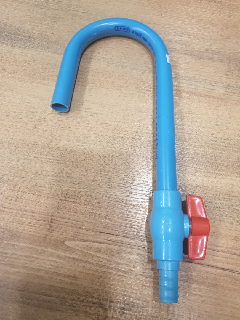 Pvc Pipe J Type Tap With Valve Fish Tank Pet Supplies Homes Other ...