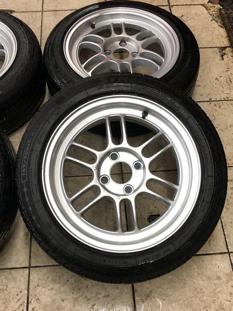 Rim Enkei RPF1 15 pcd100, Auto Accessories on Carousell