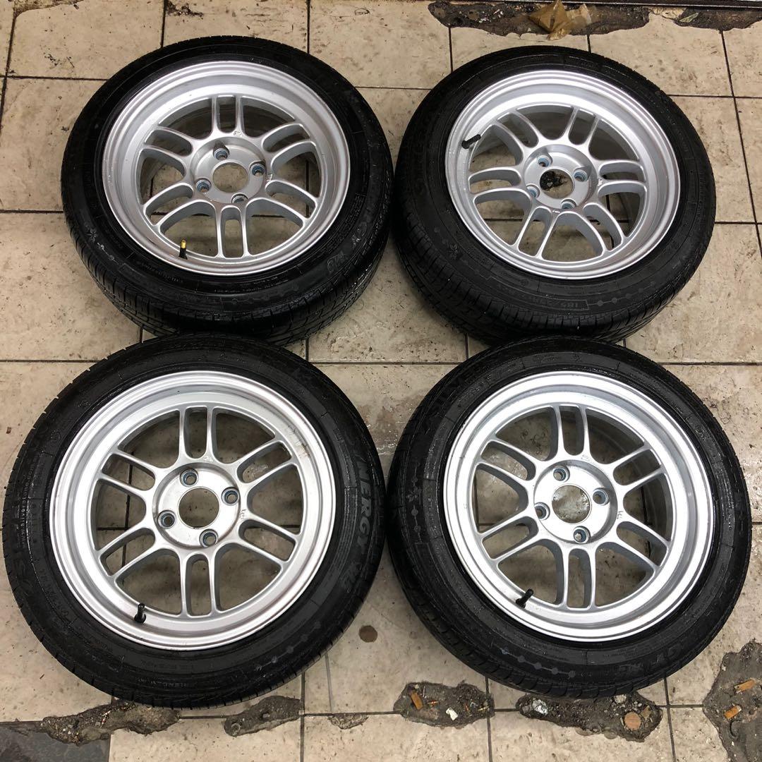 Rim Enkei RPF1 15 pcd100, Auto Accessories on Carousell