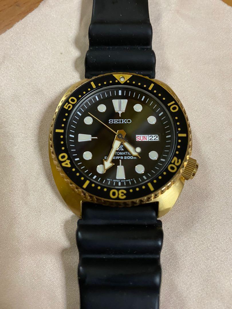 Seiko Gold Turtle, Men's Fashion, Watches & Accessories, Watches on ...