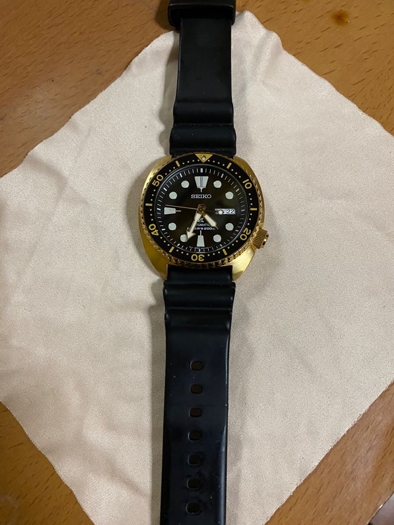 Seiko Gold Turtle, Men's Fashion, Watches & Accessories, Watches on ...