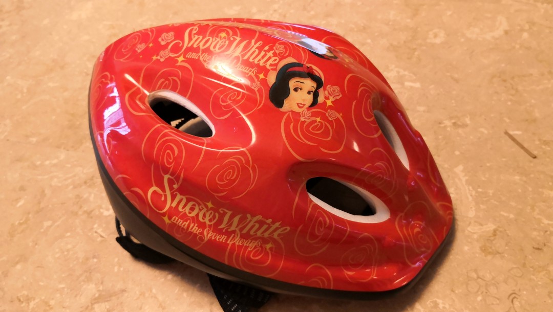 Snow white helmet for kids, Babies & Kids, Babies & Kids Fashion on ...