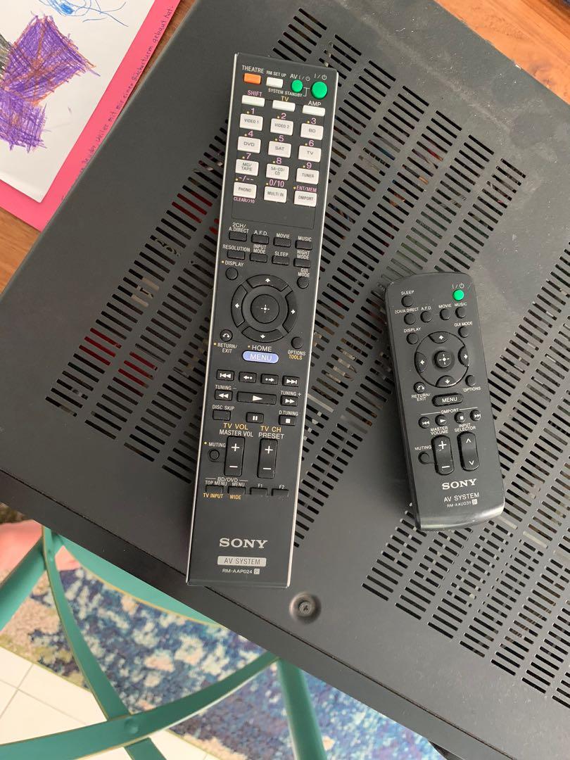 Sony STR-DA2400ES 7.1 surround amplifier, Audio, Soundbars, Speakers ...