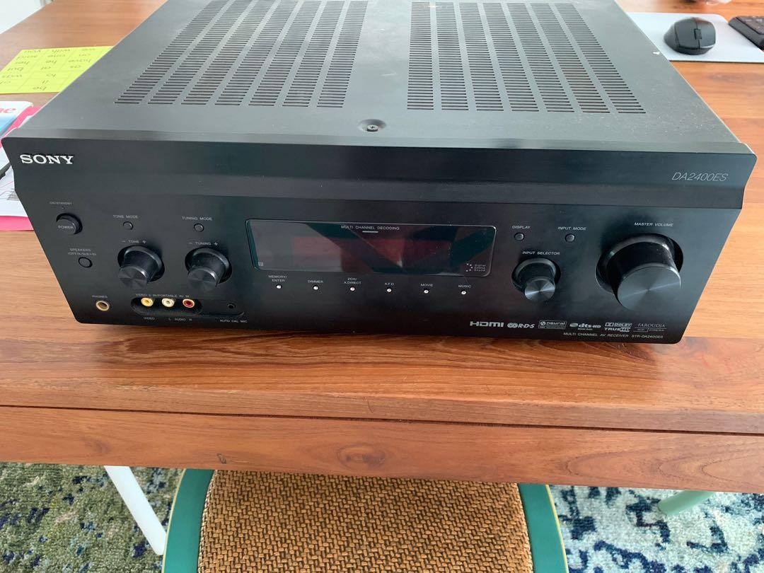 Sony STR-DA2400ES 7.1 surround amplifier, Audio, Soundbars, Speakers ...