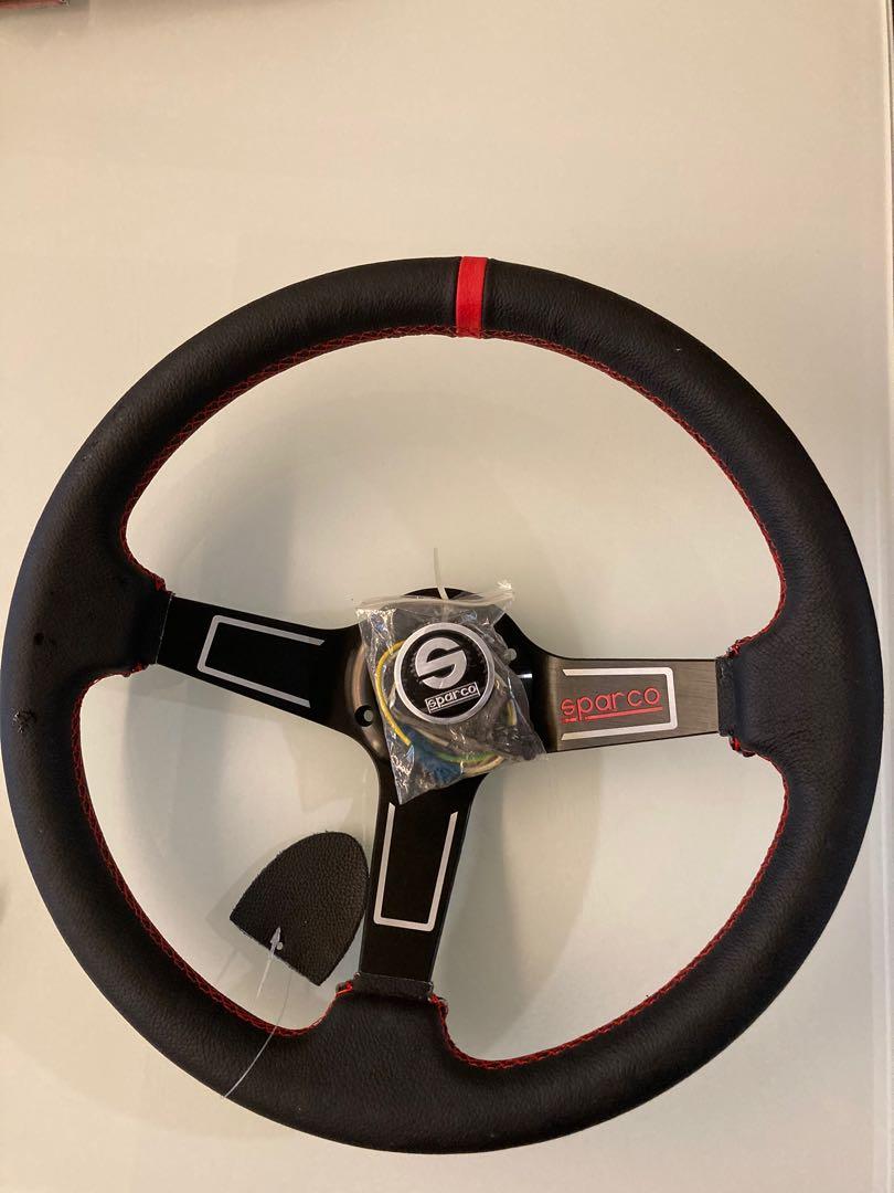 Sparco steering wheel, Car Accessories, Accessories on Carousell