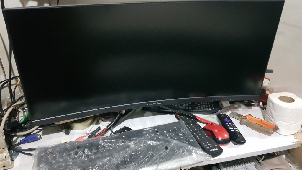 SpecterPro Ultrawide 30UW200 30" 200hz Curved Monitor, Computers & Tech ...