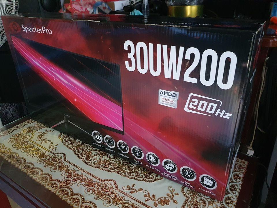 SpecterPro Ultrawide 30UW200 30" 200hz Curved Monitor, Computers & Tech ...