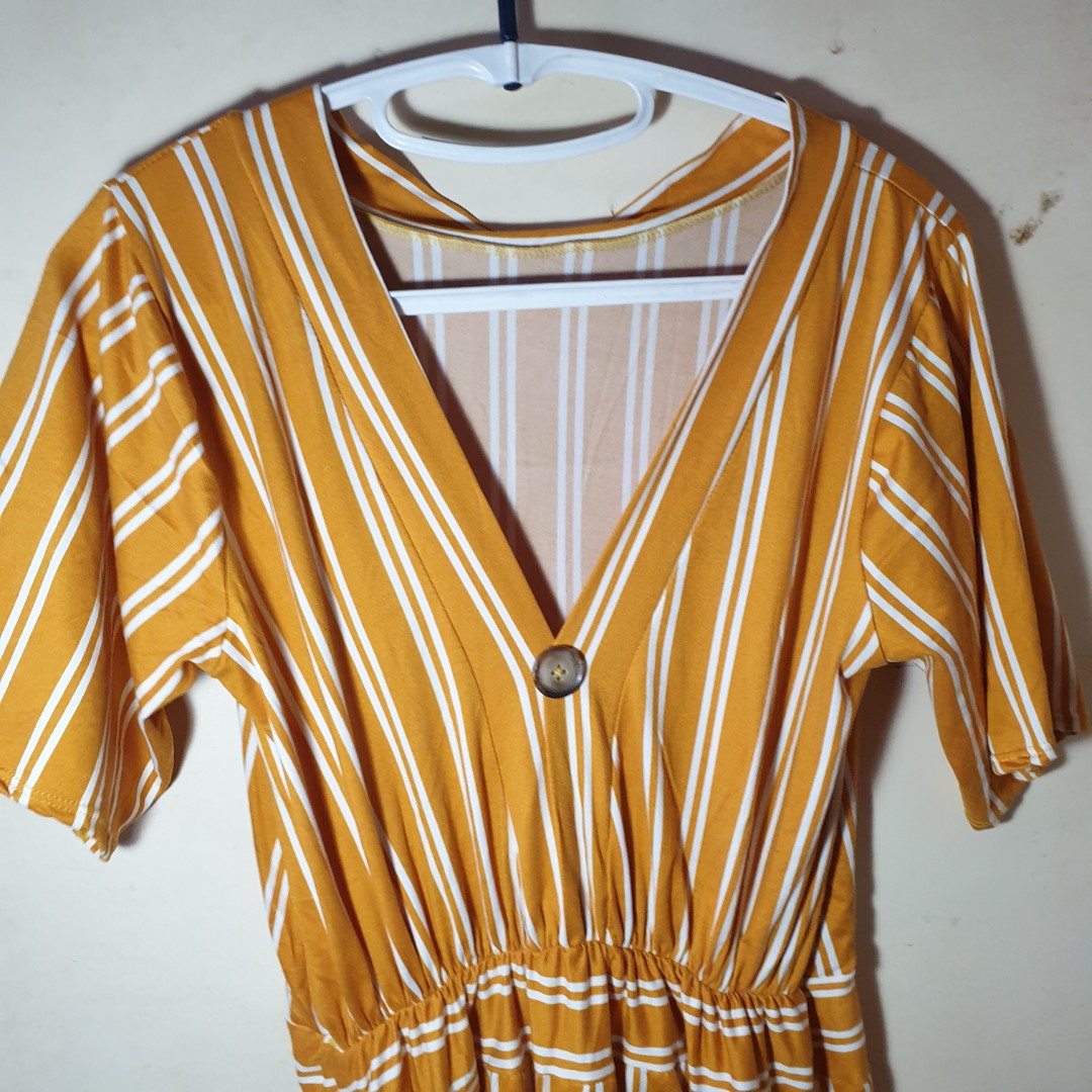 TAYTAY DRESS - YELLOW/MUSTARD, Women's Fashion, Dresses & Sets, Dresses ...