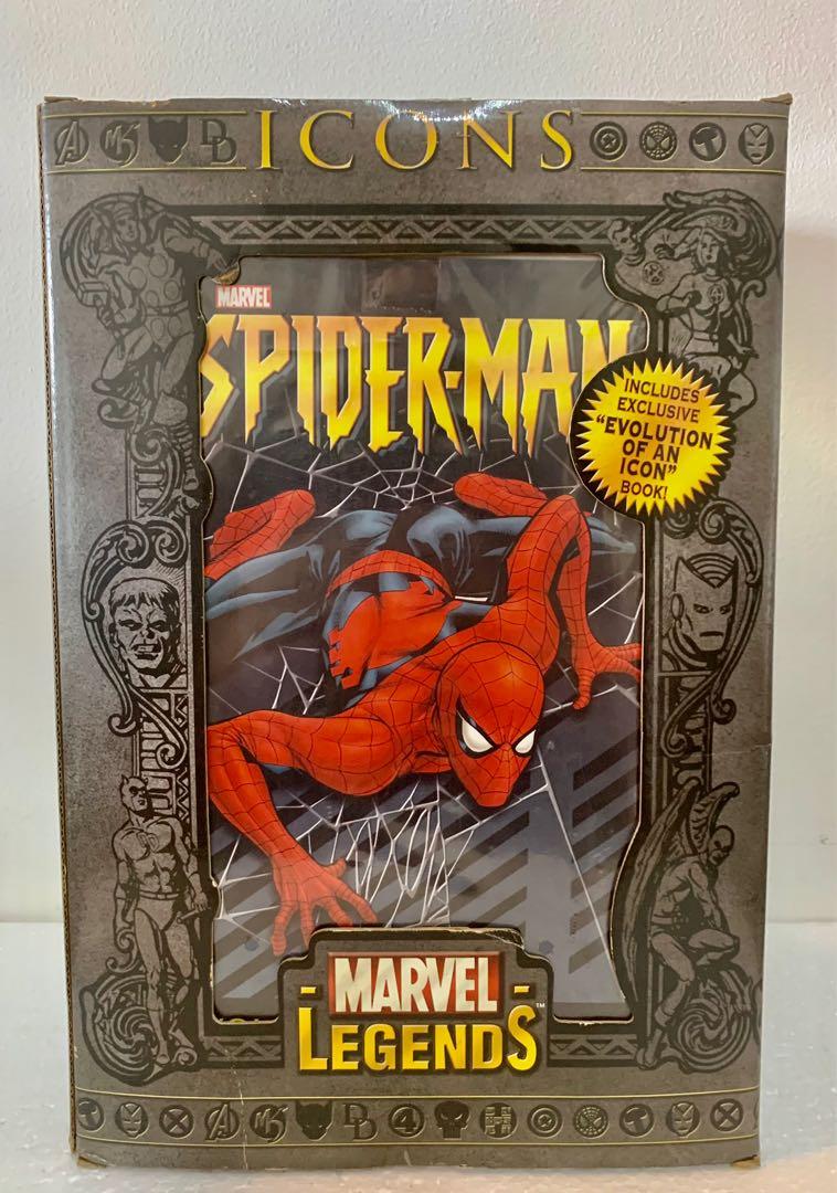 Toybiz Marvel Legends Icons Spiderman, Hobbies & Toys, Toys & Games on ...