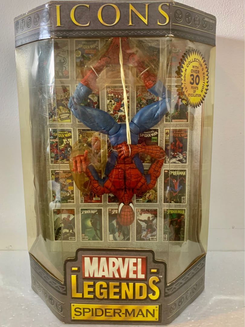 Toybiz Marvel Legends Icons Spiderman, Hobbies & Toys, Toys & Games on ...