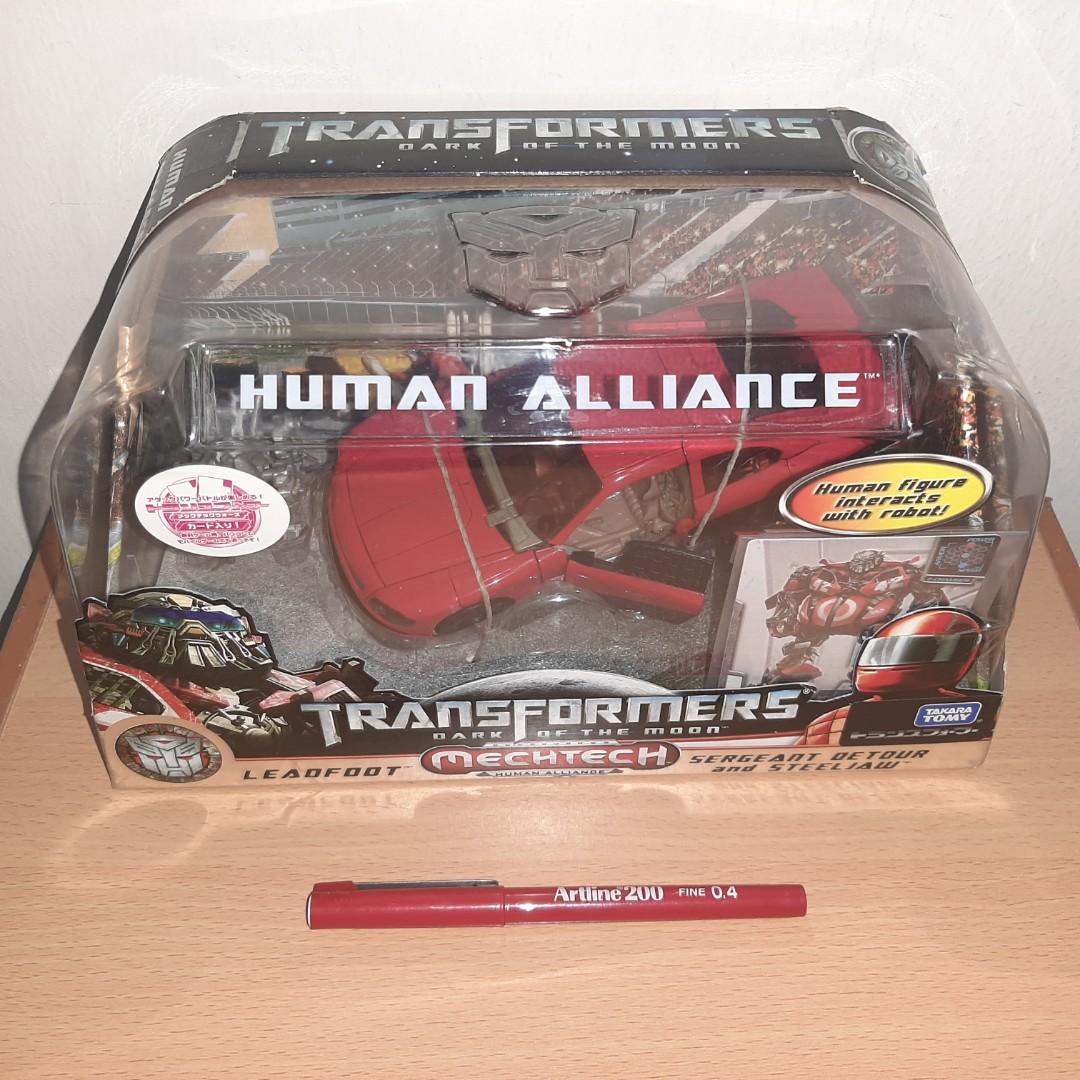 Transformers Human Alliance - Leadfoot, Sergeant Detour & Steeljaw ...
