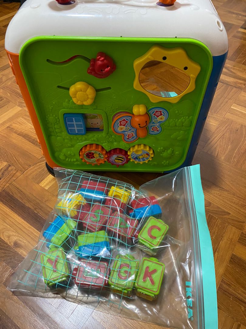 VTech Alphabet Activity Cube, Hobbies & Toys, Toys & Games on Carousell