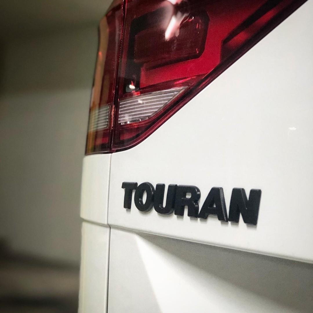 VW Touran Dechrome Volkswagen Touran Plastidip Front Grille Logo Emblem ...