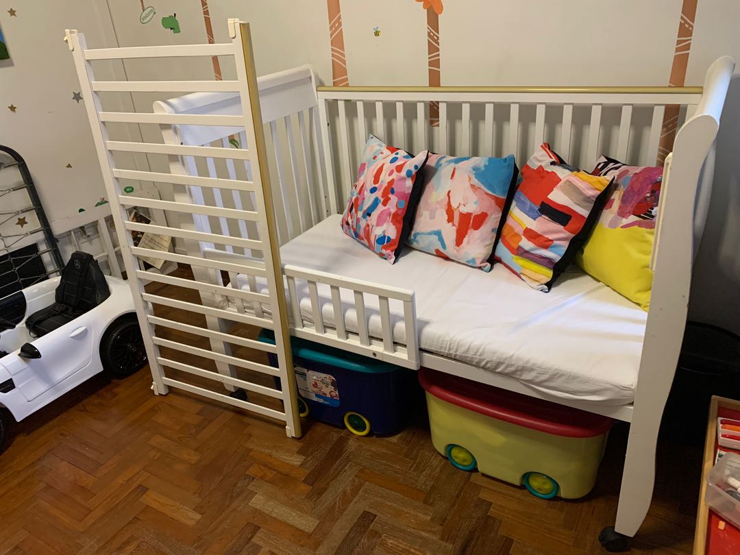 4 way convertible cot, Babies & Kids, Baby Nursery & Kids Furniture ...