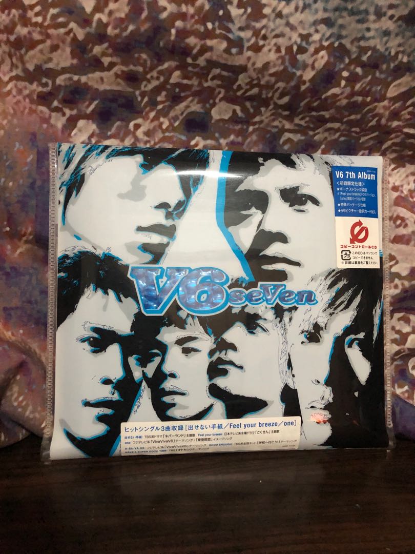 日本原版 全新 V6 seVen 特典 初回盤 專輯 傑尼斯男團, 書籍、休閒與玩具, 收藏、紀念品, J-Pop在旋轉拍賣
